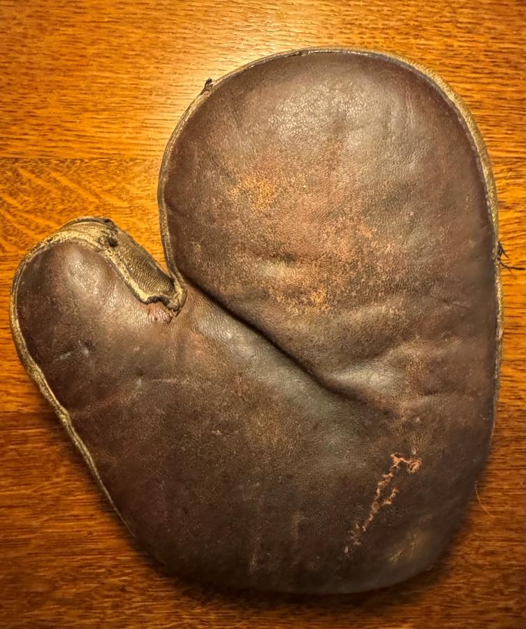 1890s Catchers Mitten Front | 19th Century | Baseball Glove Collector ...