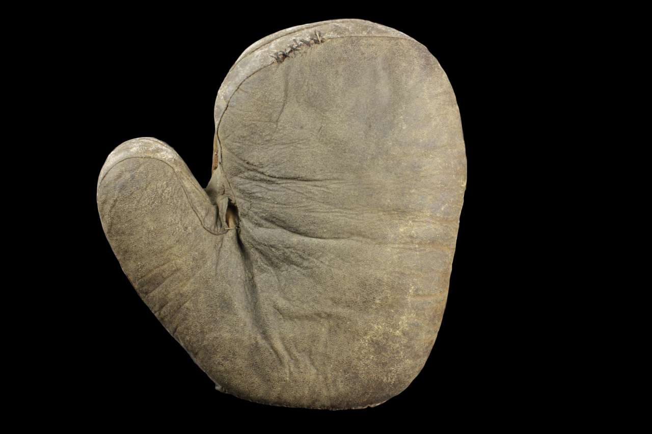 c. 1890's Early Catchers Mitten Front | 19th Century | Baseball Glove ...