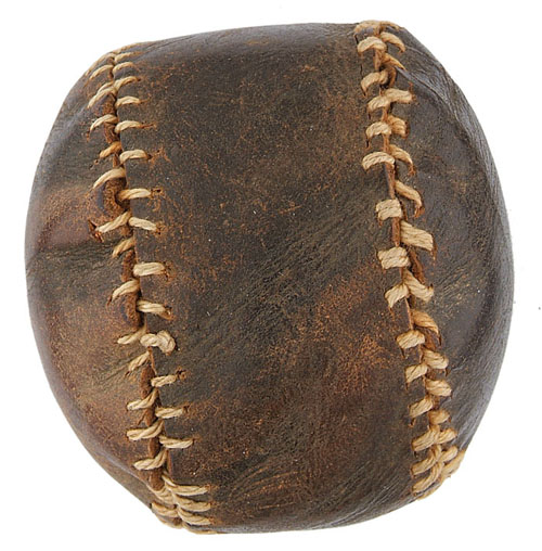 19th Century Belt Ball | Baseballs - Belt Balls | Baseball Glove ...
