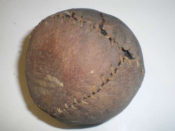 19th Century Lemon Peel Ball 190 | Baseballs - Lemon Peel Balls ...