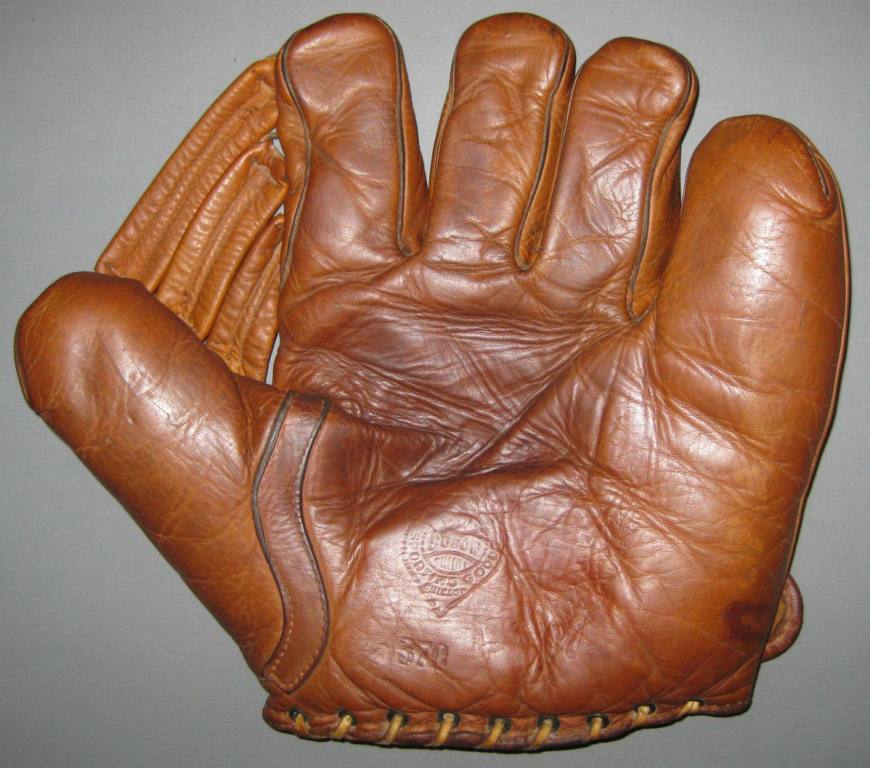 Terry Moore Dubow 370 Front | Dubow | Baseball Glove Collector Gallery ...