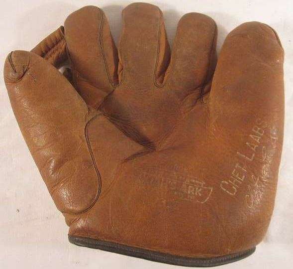 Chet Laabs Noahs Ark V301 Front | Noah's Ark | Baseball Glove Collector ...