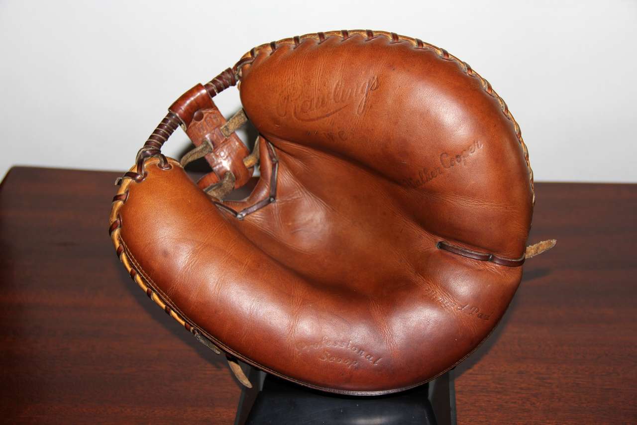 Walker Cooper Rawlings WC Front | Catchers Mitts | Rawlings | Baseball ...