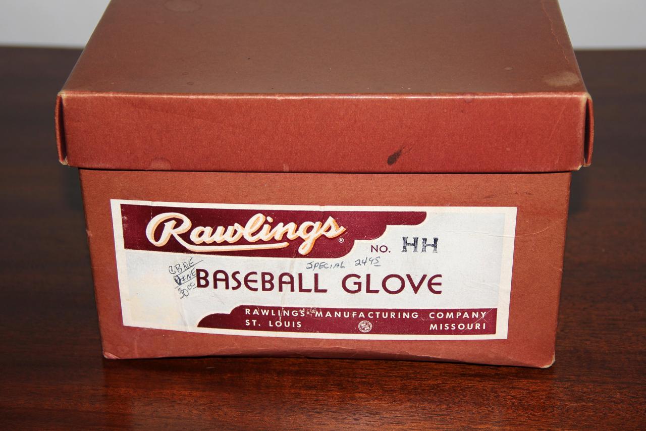 Harvey Haddix Rawlings HH Box | Rawlings | Baseball Glove Collector ...