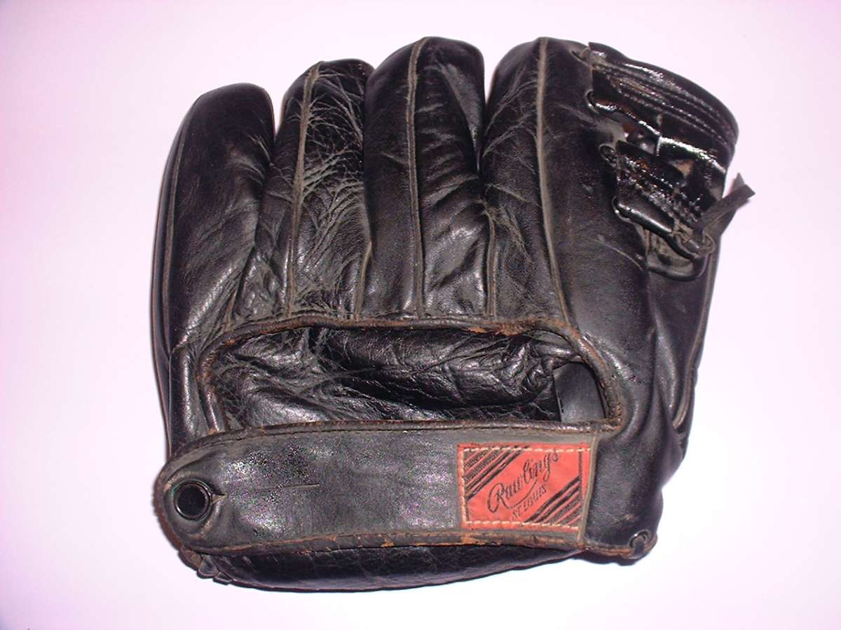 Ken Keltner Rawlings KB Back | Rawlings | Baseball Glove Collector ...