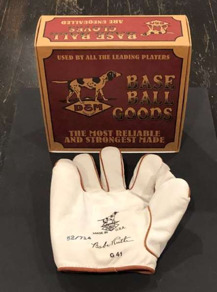 Babe Ruth DM G41 Reissue Box | Reissues | Baseball Glove Collector ...