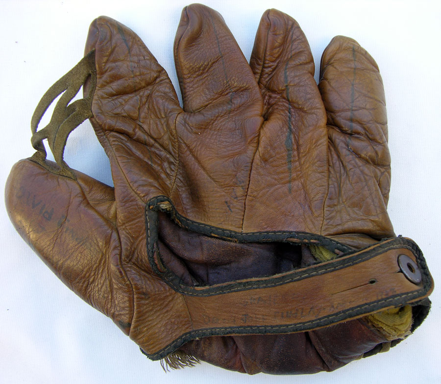 Walter Johnson Goldsmith JG12 Lefty Back | Walter Johnson Gloves ...